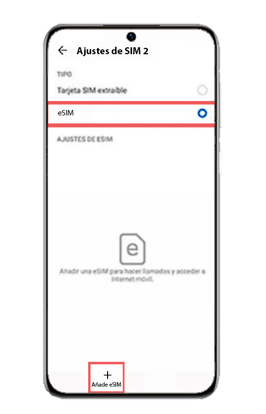 How to activate an eSIM on a Huawei P40 - Holafly