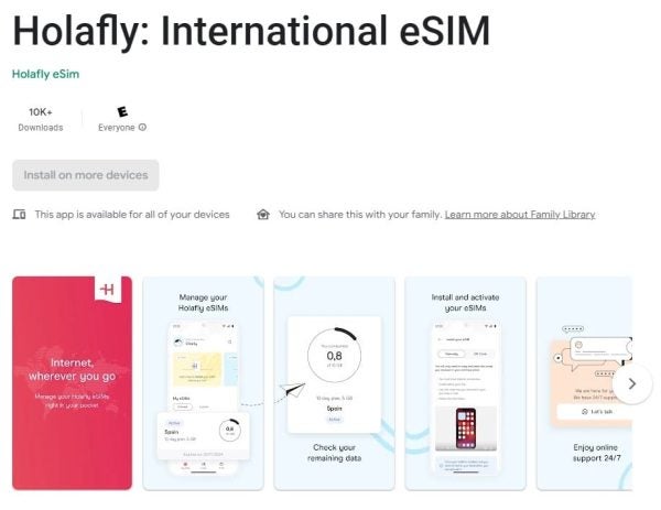 How the new Holafly eSIM App works - Holafly