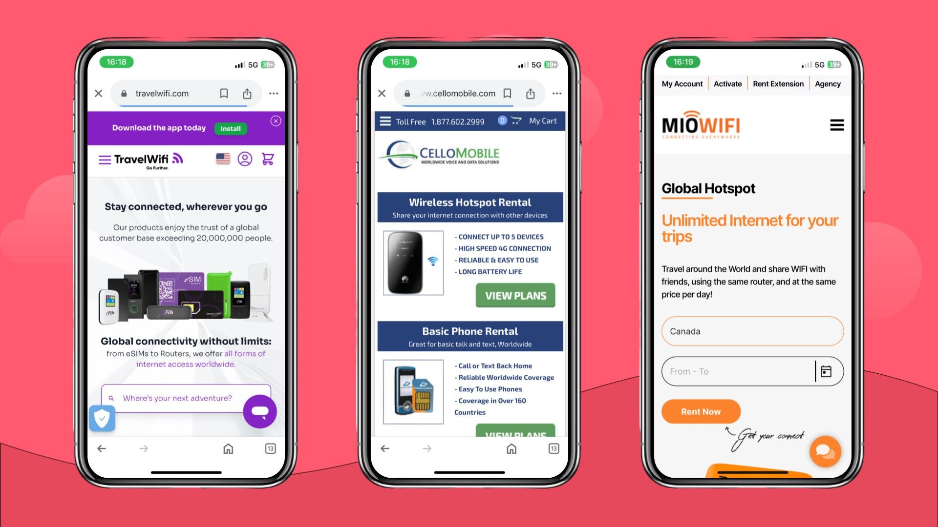 Best pocket WiFi Canada: How much does it cost? - Holafly