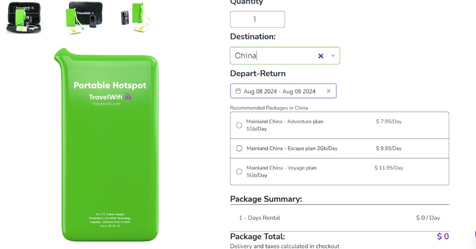 Best pocket WiFi for China + how much does it cost? - Holafly