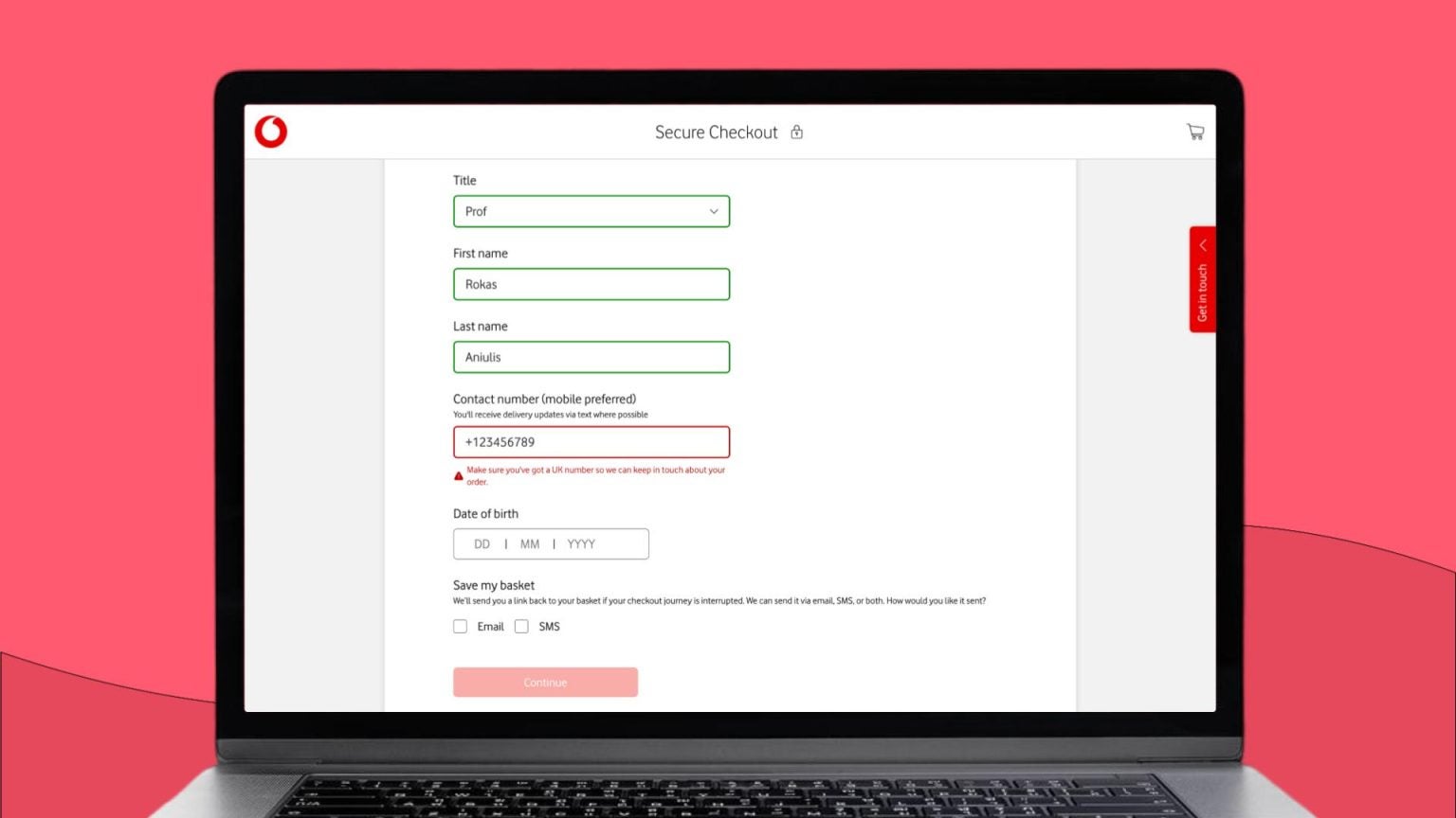 Vodafone eSIM UK: price, step to apply, and activation