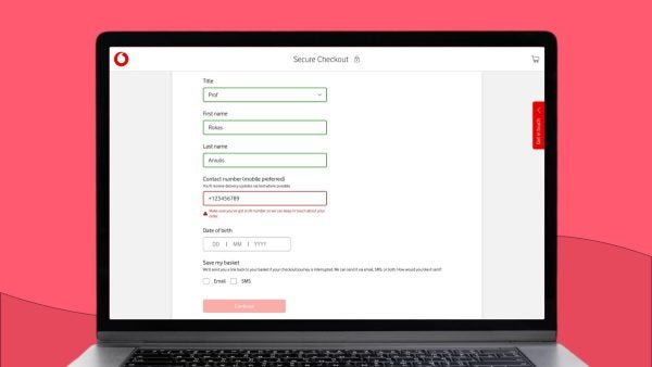 Vodafone eSIM UK: price, step to apply, and activation