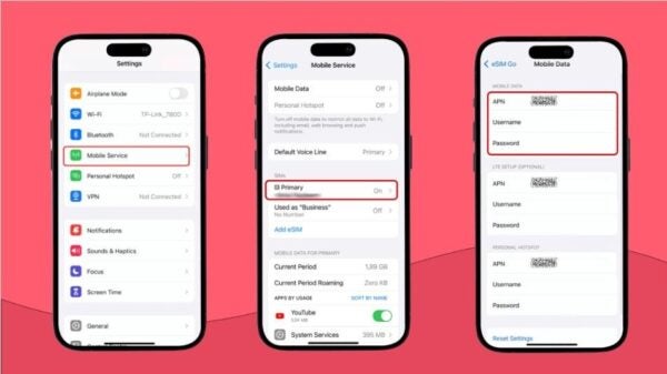 How to change APN settings on iPhone - Holafly