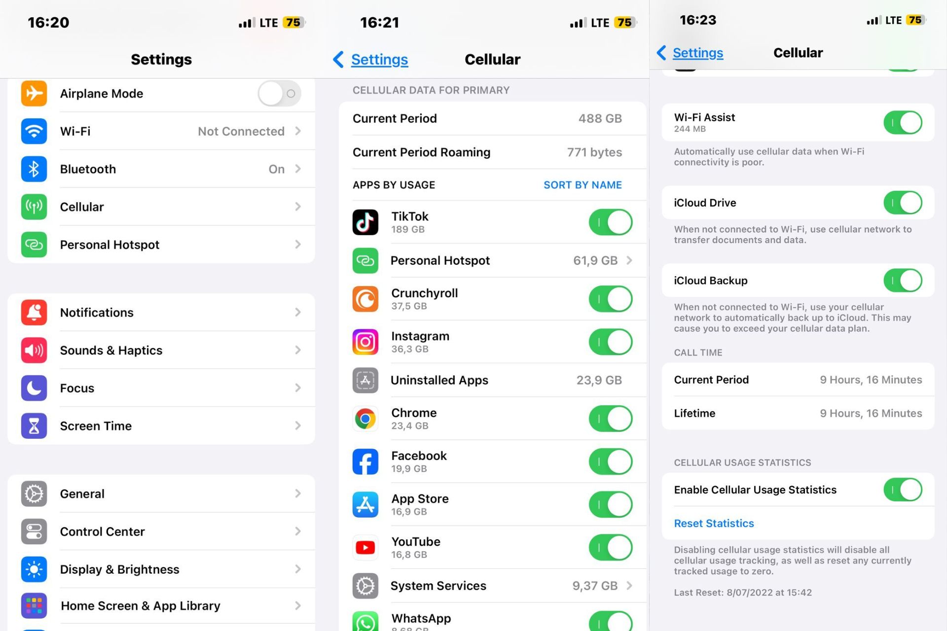 How to check data usage on iPhone: Manage your data - Holafly