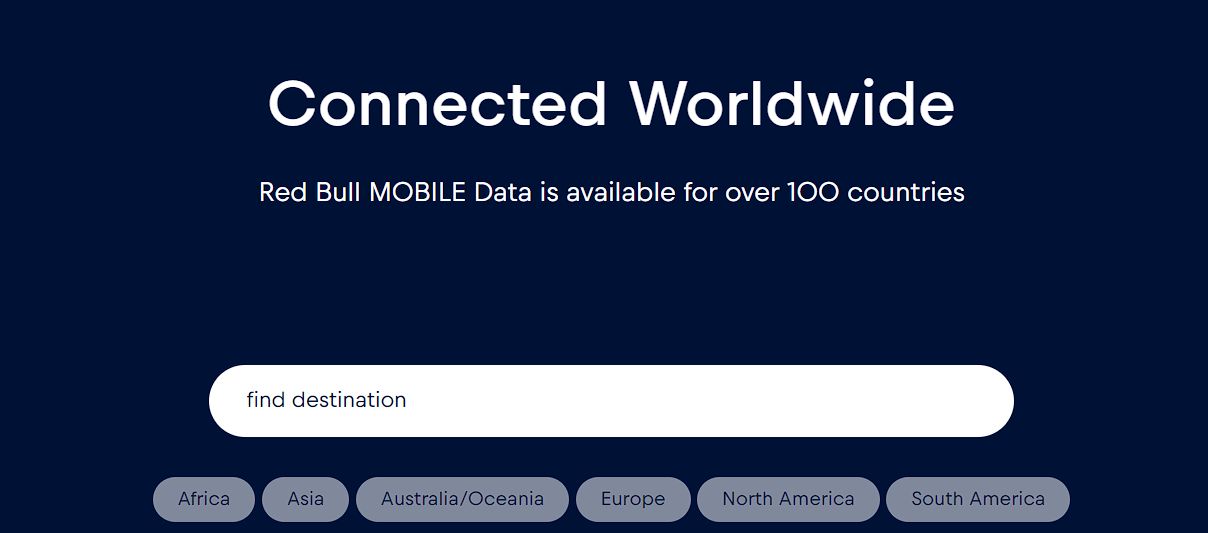 Red Bull Mobile eSIM Review - Holafly