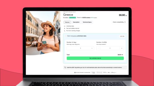 How to get and activate a Cosmote eSIM Greece - Holafly