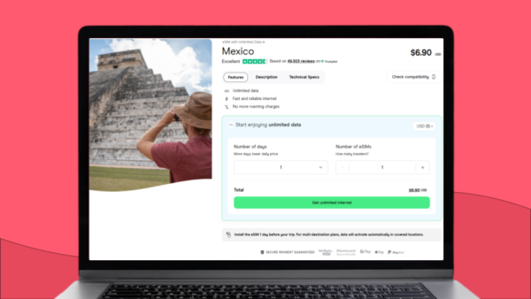 How to get and activate an eSIM with Telcel Mexico - Holafly