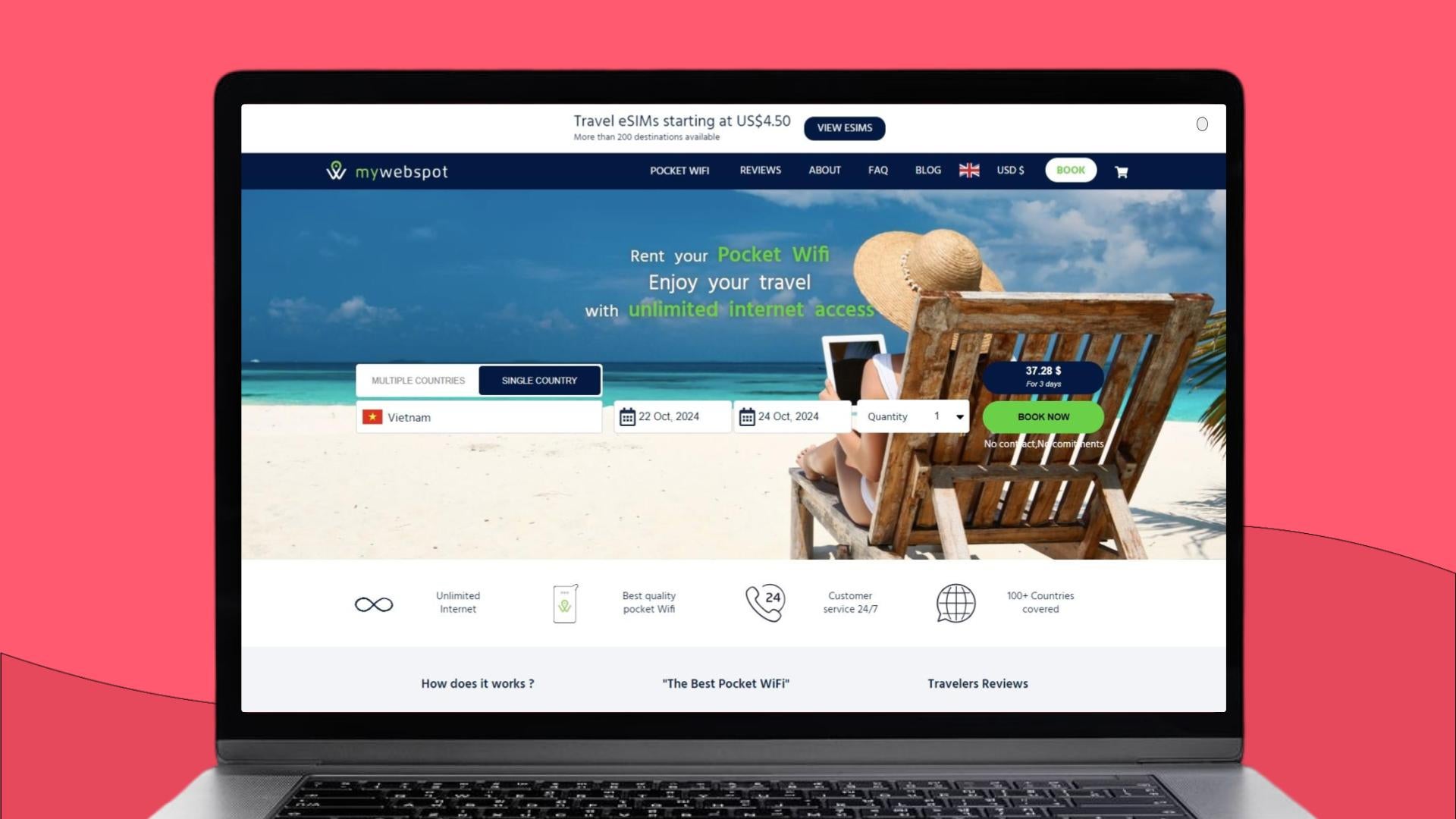 Best Vietnam pocket WiFi: How much does it cost? - Holafly