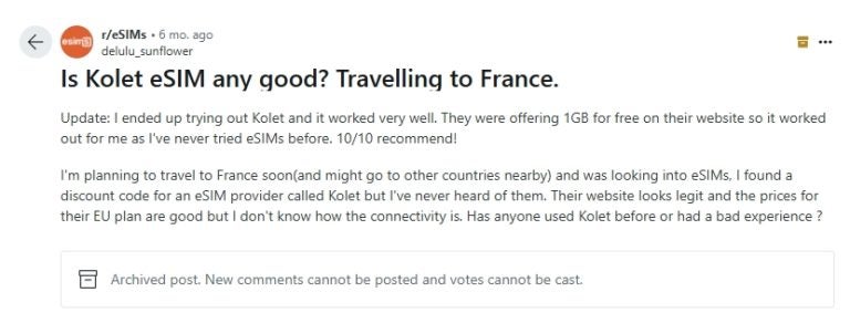 Kolet eSIM review: Features, pricing, and user insights - Holafly