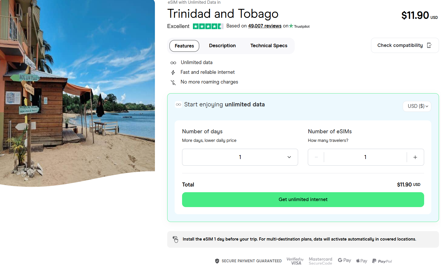 Mobile internet in Trinidad and Tobago: What is the best option? - Holafly