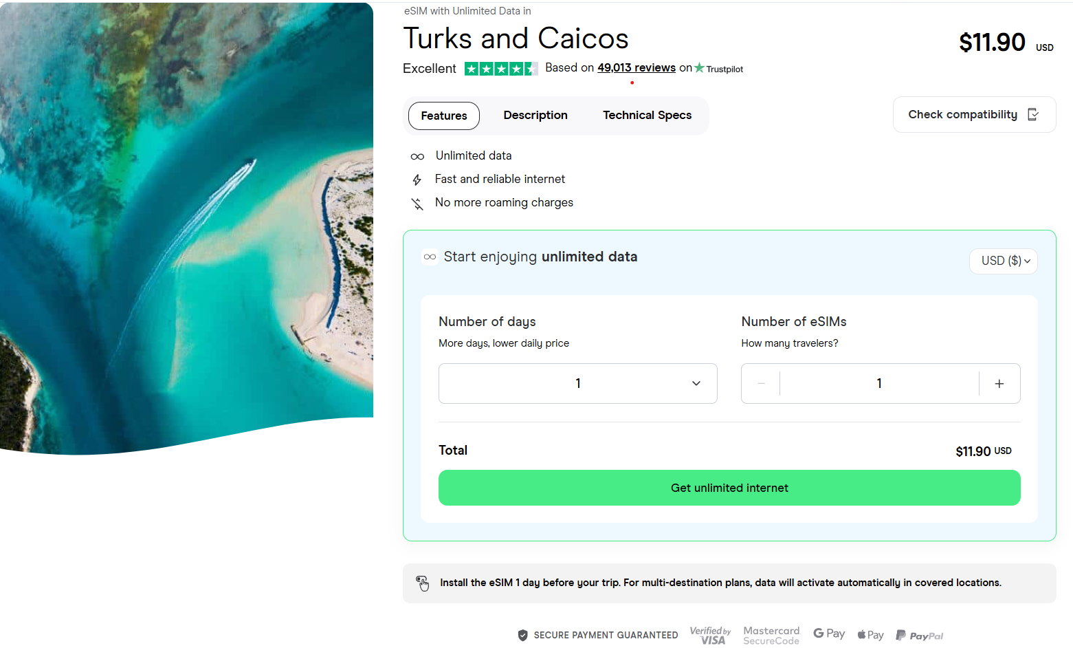 Mobile internet in Turks and Caicos: What is the best option? - Holafly