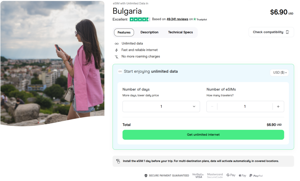 Prepaid SIM card for Bulgaria: Where to buy in 2025? - Holafly