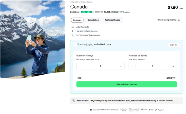 Learn how to get and activate a Rogers eSIM Canada - Holafly