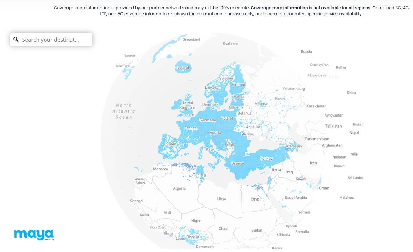 Maya eSIM review: Prices, features, and plans