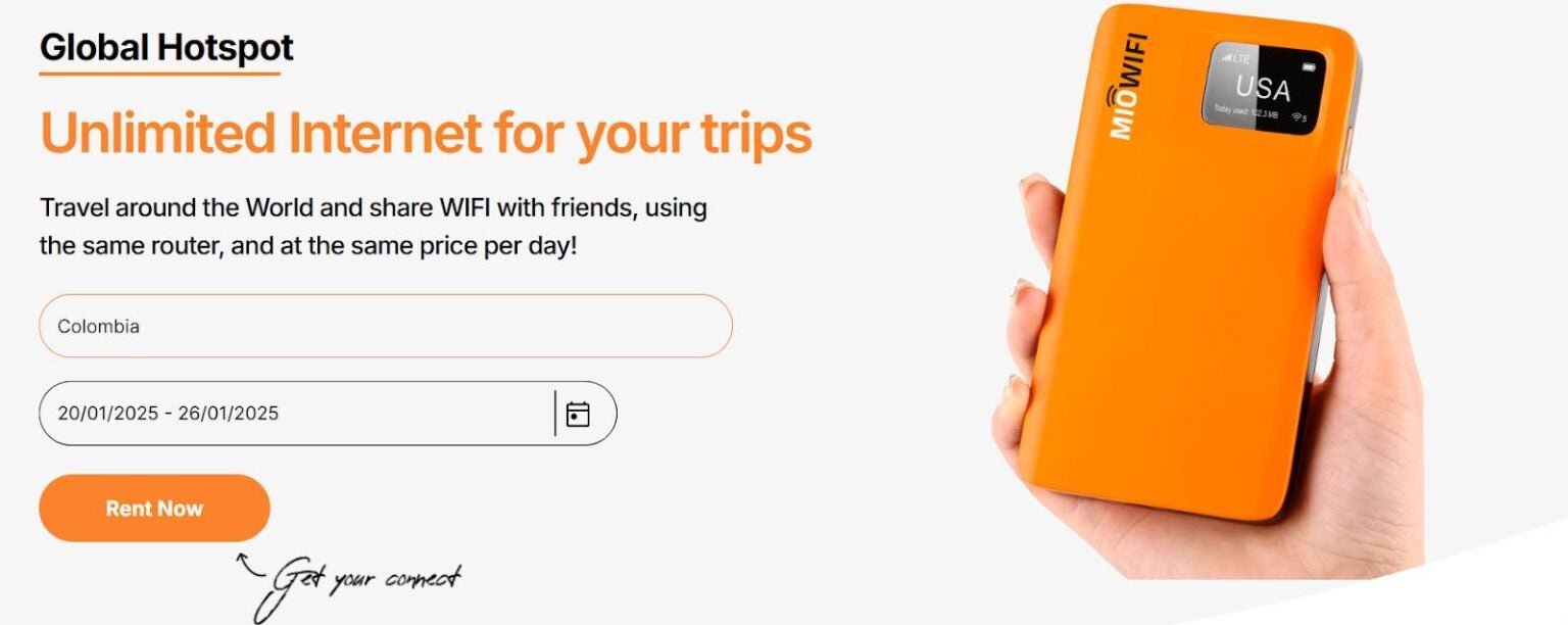 Best pocket WiFi for Colombia: How much does it cost? - Holafly