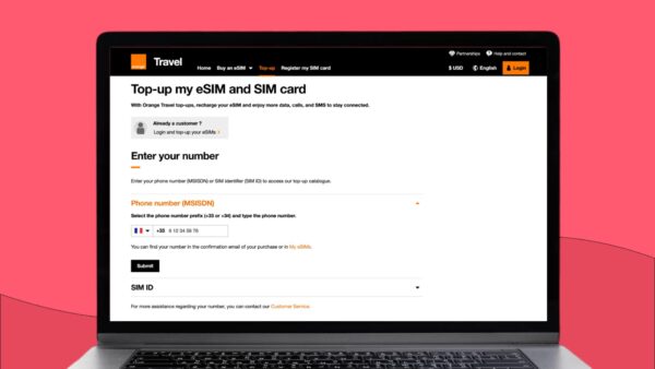 Orange eSIM top-up: When you need it and how to get it - Holafly