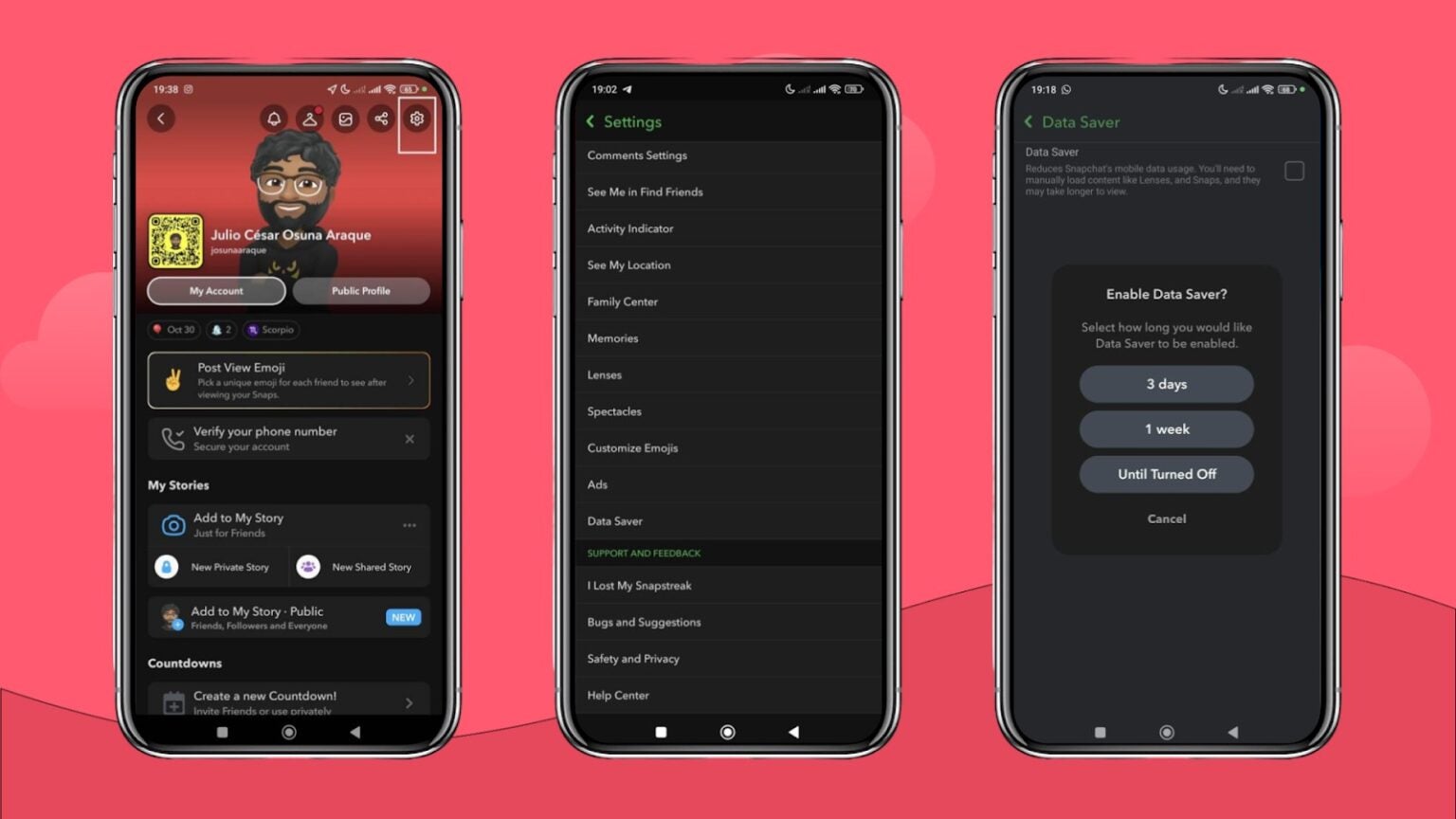 How much data does Snapchat use? - Holafly