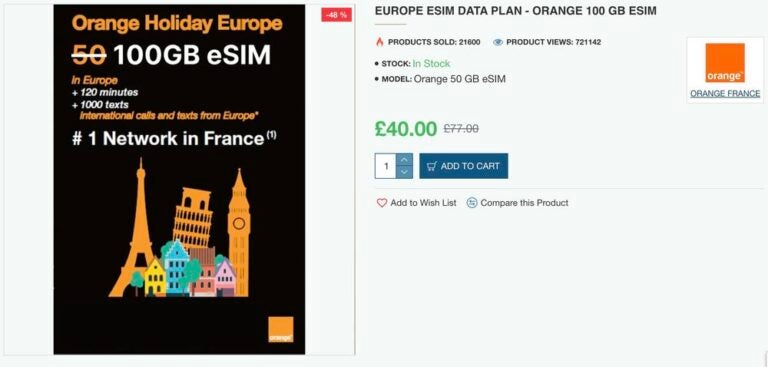 Orange Travel eSIM: Everything you need to know - Holafly