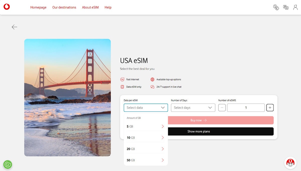 Vodafone Travel eSIM review: Stay connected worldwide