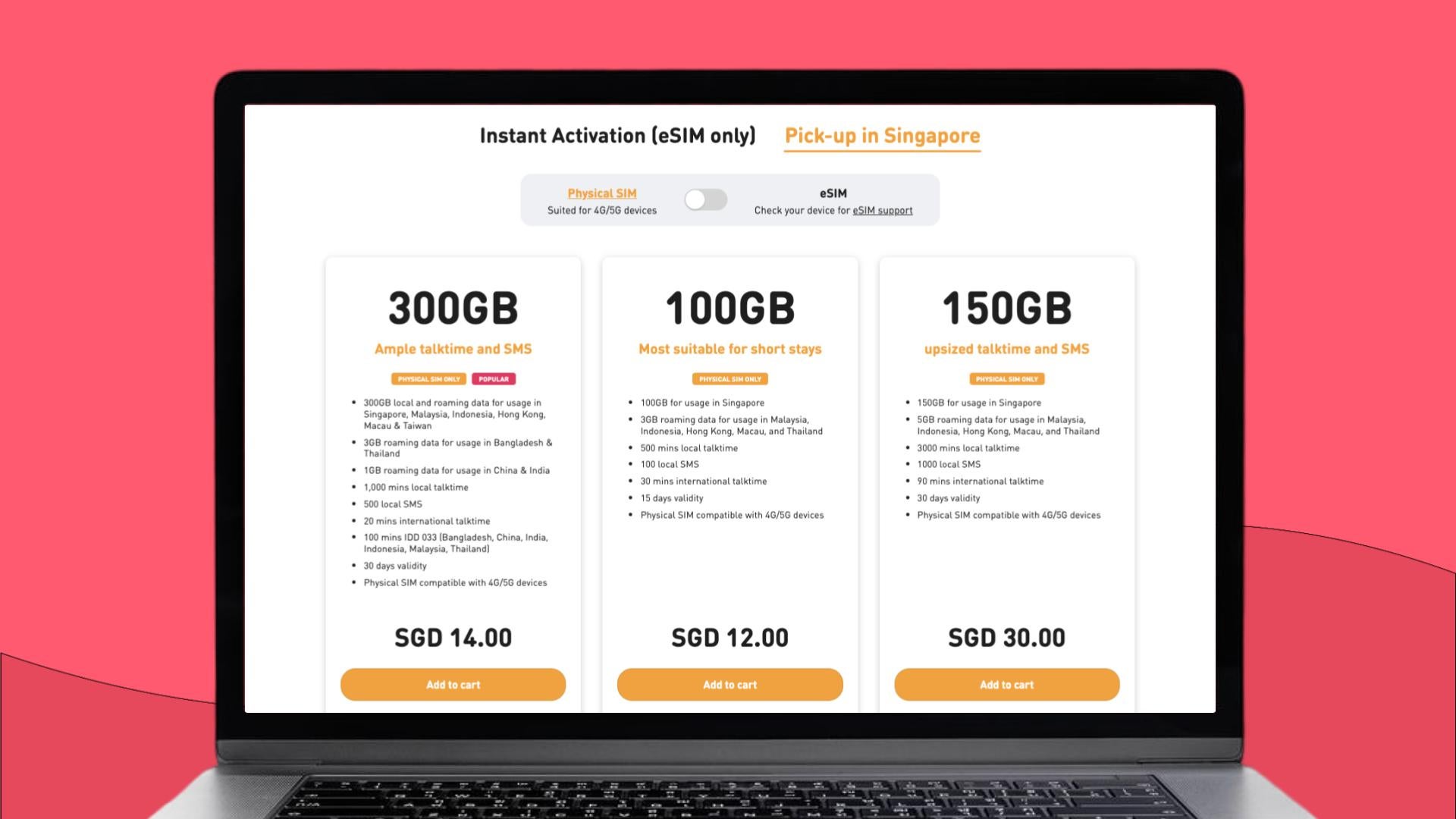 M1 Tourist SIM: Best (e)SIM options for tourists in Singapore - Holafly