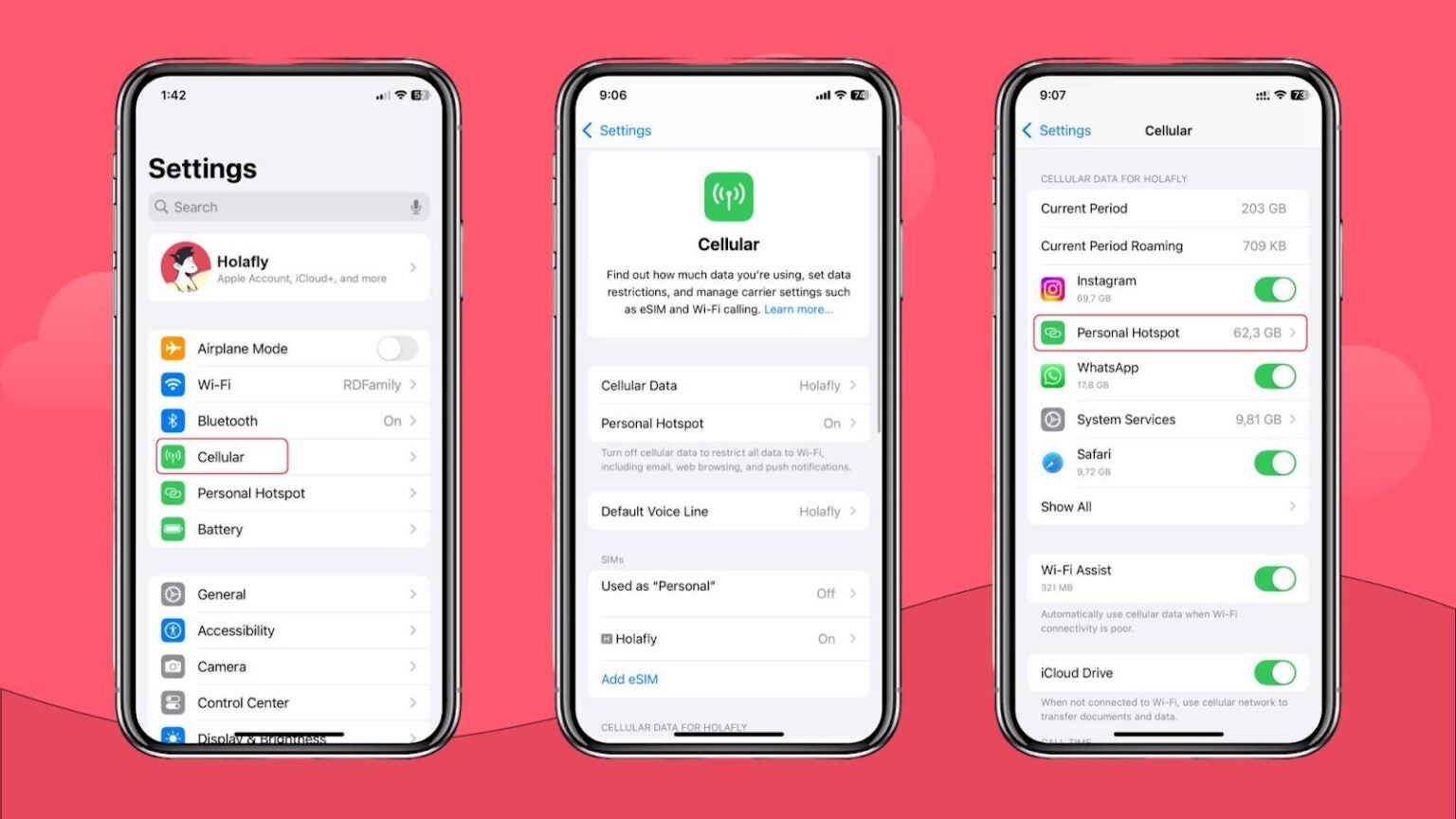 How much data does hotspot use? – Holafly