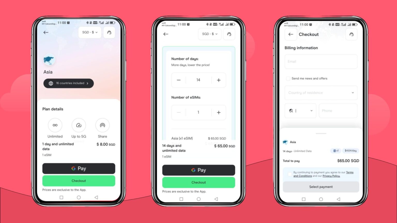 SIMBA APAC roaming: Coverage, data allowance, and price - Holafly