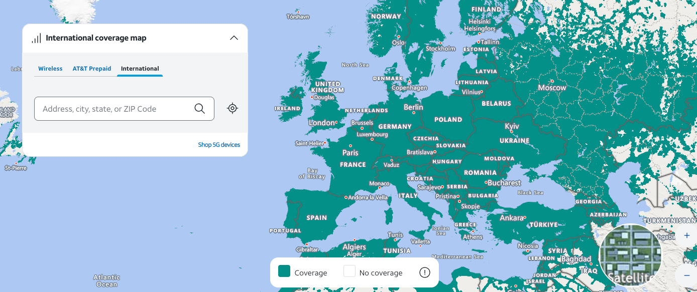 AT&T roaming in Europe: Plans, roaming packages, and pricing