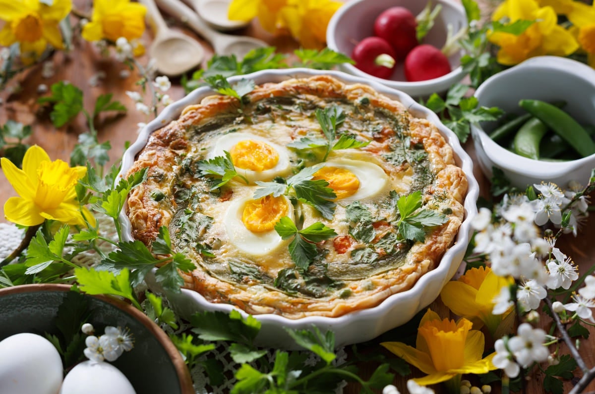 What do people eat on Easter Sunday around the world?