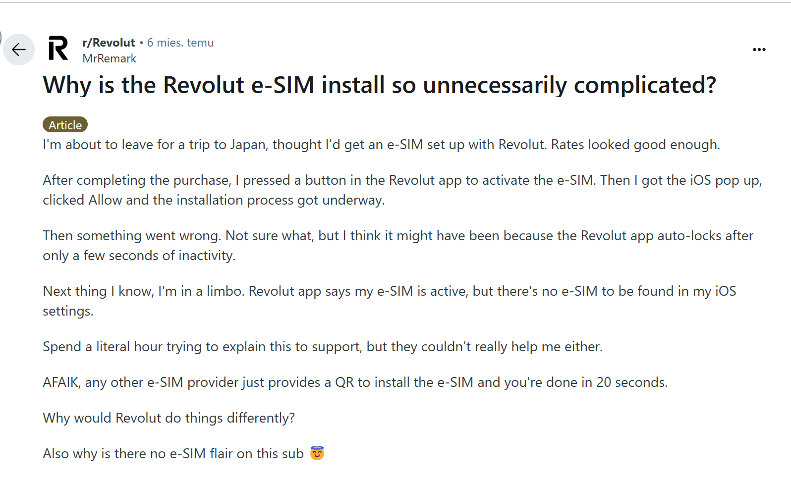 Recenzja Revolut eSIM: Ceny, pakiety i opinie użytkowników 2026