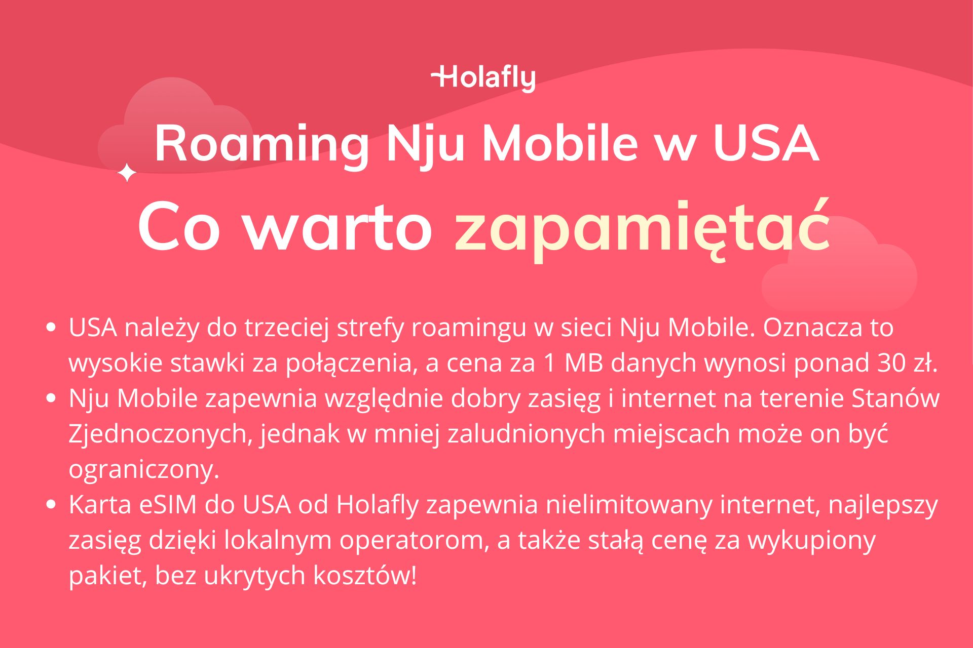 Roaming Nju Mobile w USA: Stawki roamingowe i alternatywy