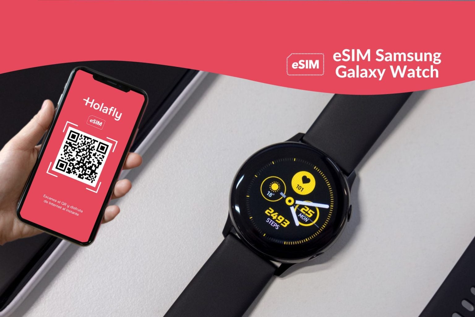 Cómo activar eSIM en un Samsung Galaxy Watch - Holafly