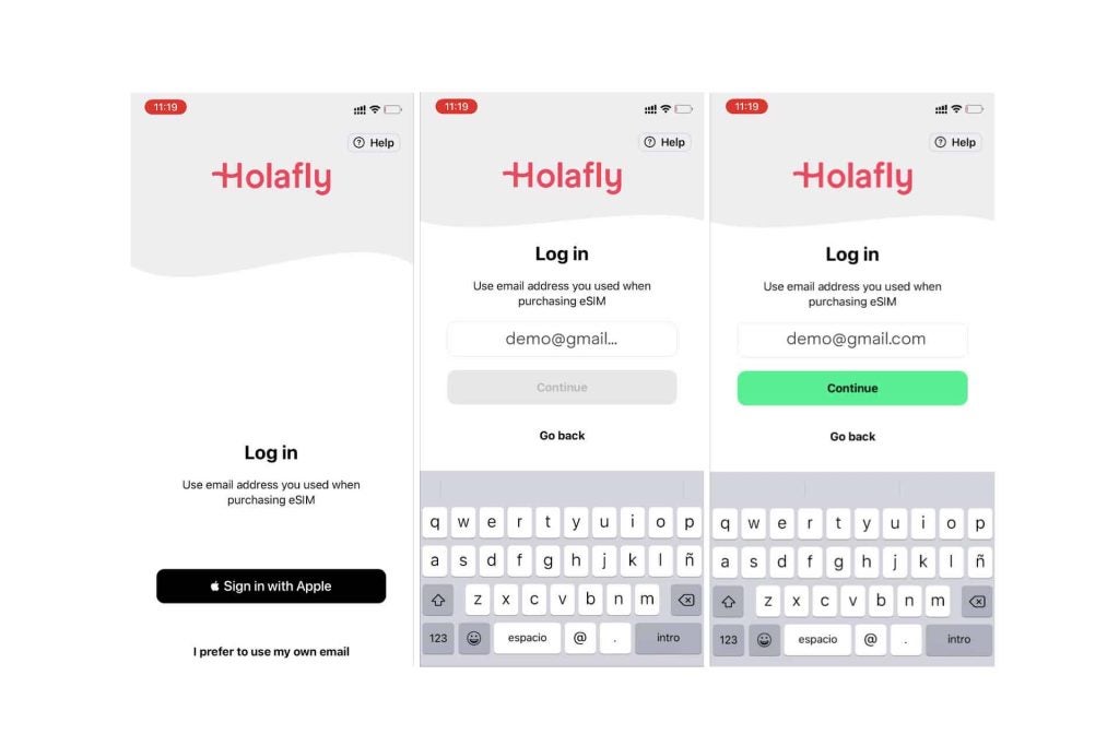 Así funciona la nueva App eSIM de Holafly - Holafly