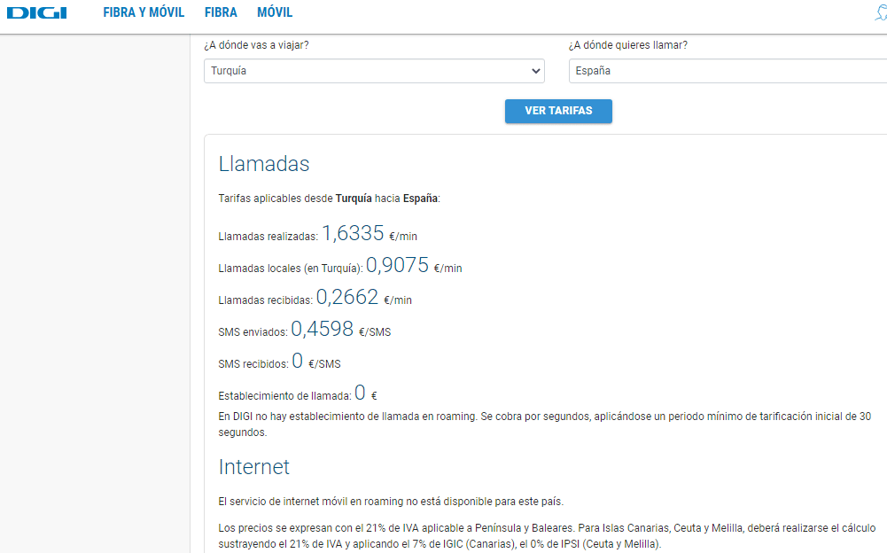 Roaming Digi: cuánto cuesta y cómo evitarlo - Holafly