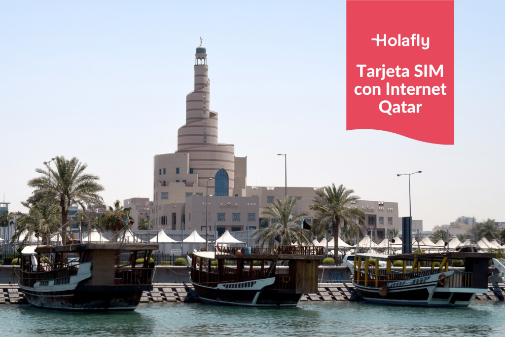 Tarjeta SIM para viajar a Qatar sin pagar roaming - Holafly