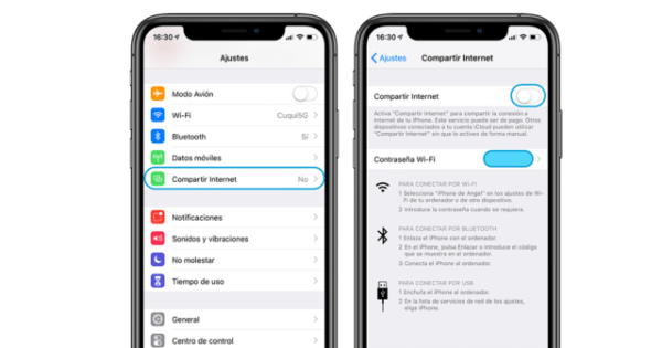 Cómo compartir datos iPhone: guía paso a paso - Holafly