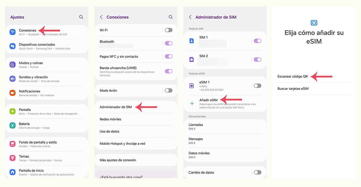 ¿Cómo saber si mi móvil es compatible con eSIM? - Holafly