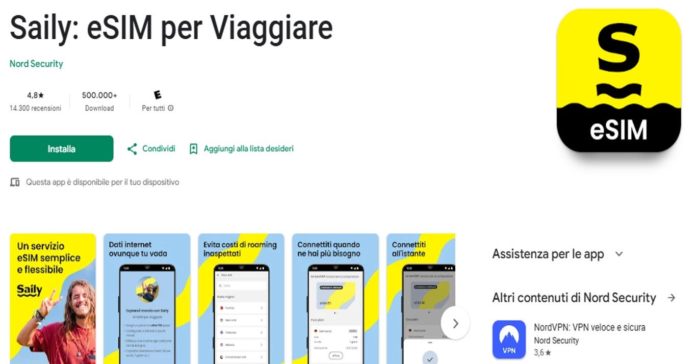 eSIM Saily: come funziona, compatibilità, recensioni e altro (2025)