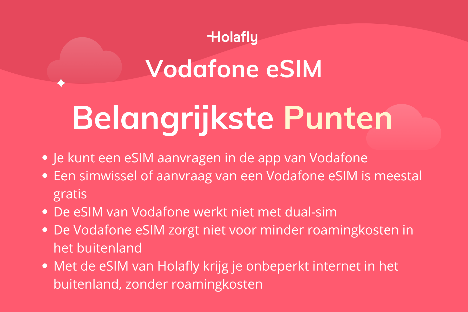 Vodafone eSIM: Belangrijke info + alternatief voor het buitenland