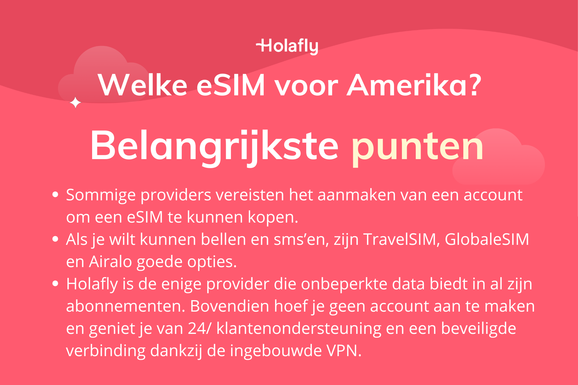 Welke eSIM voor Amerika kiezen? Vergelijk de beste opties